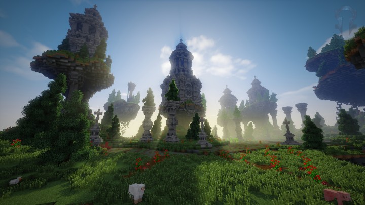 Skyblock Hub Minecraft Map