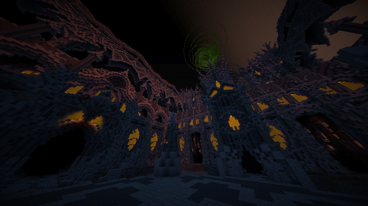 Dark Fantasy Hub Minecraft Map