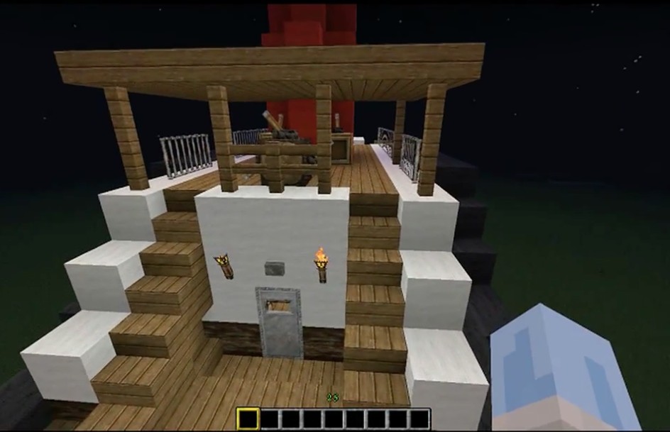 Paddlewheel Steamer Minecraft Map