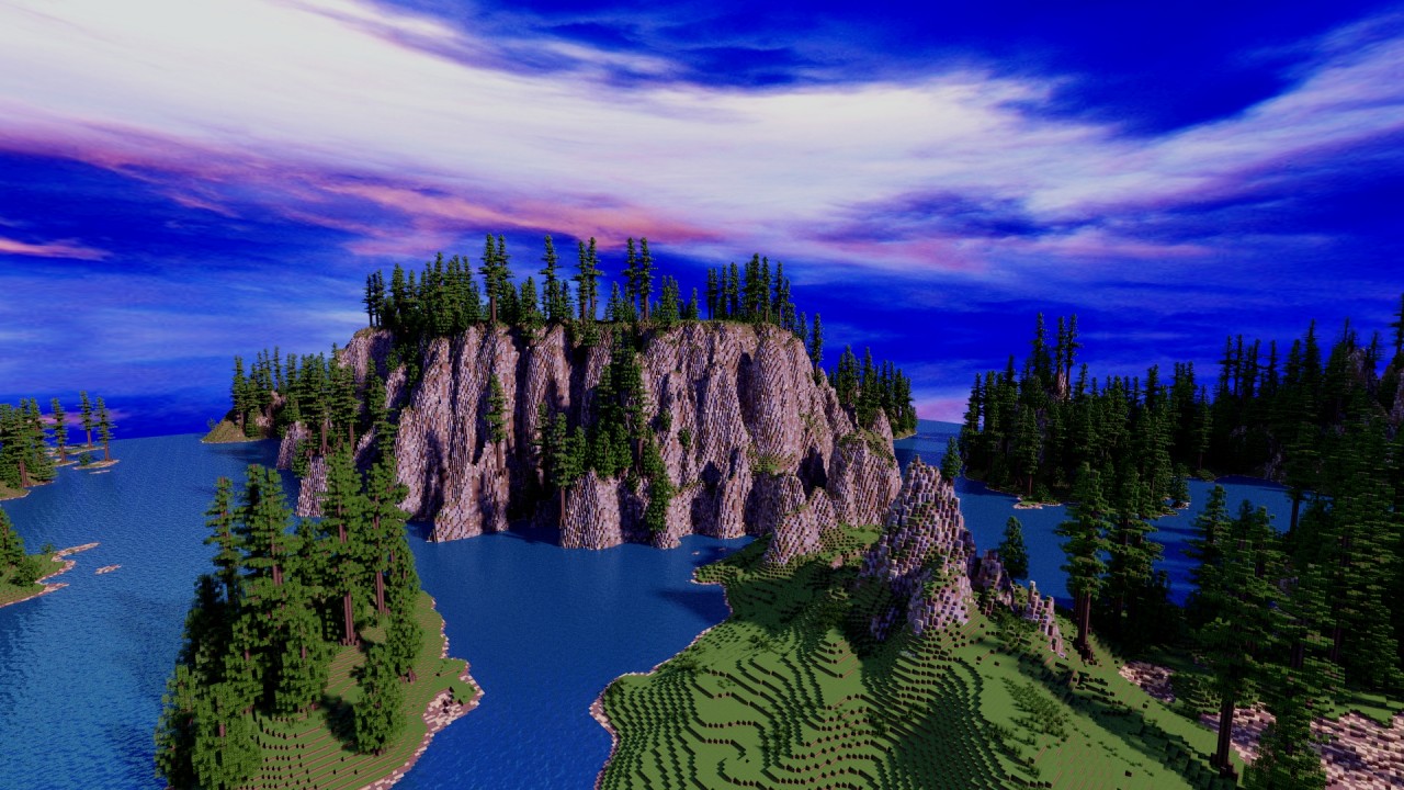 Coastal Scene Minecraft Map