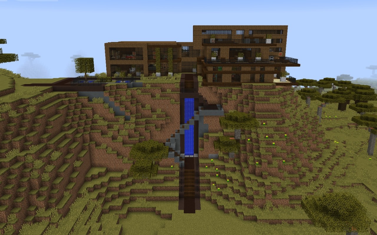 Modern House | Default Texturepack Minecraft Map