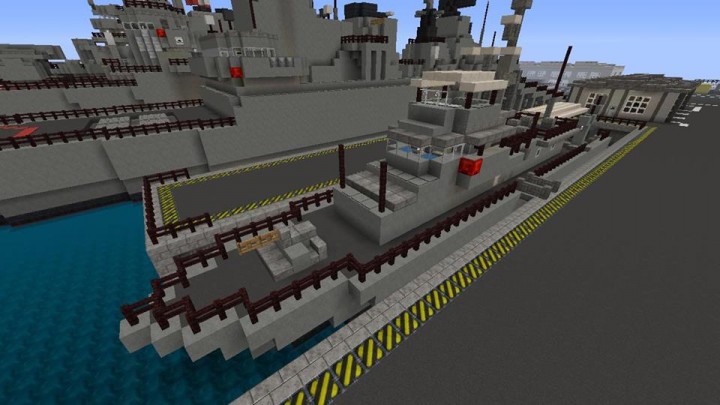 HMAS HEMMERSLY Freemanttle class patrol boat Minecraft Map