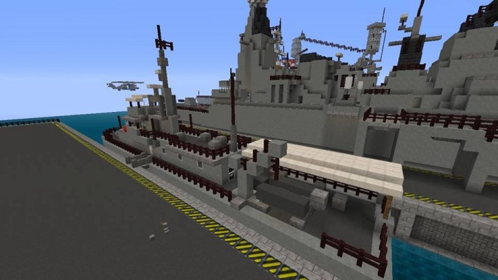 HMAS HEMMERSLY Freemanttle class patrol boat Minecraft Map