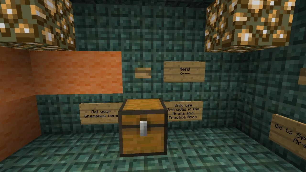 Grenade Spleef! Minecraft Map