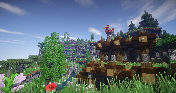 Hidden Lands 100% Minecraft Map