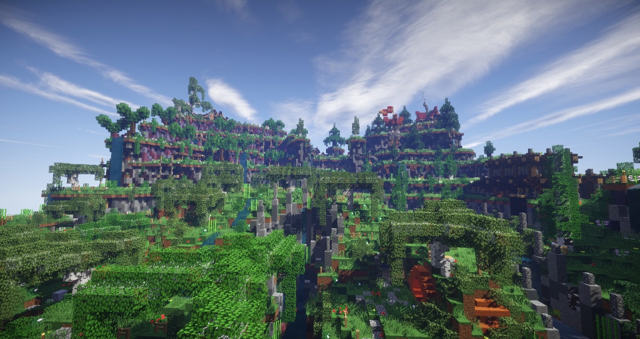 Hidden Lands 100% Minecraft Map