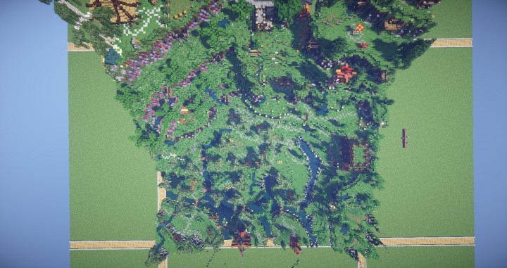 Hidden Lands 100% Minecraft Map