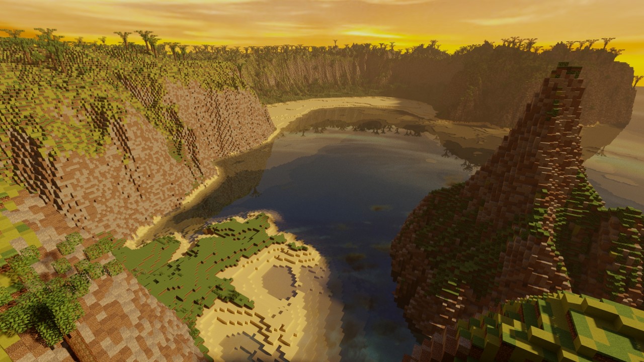 Maya Bay Minecraft Map