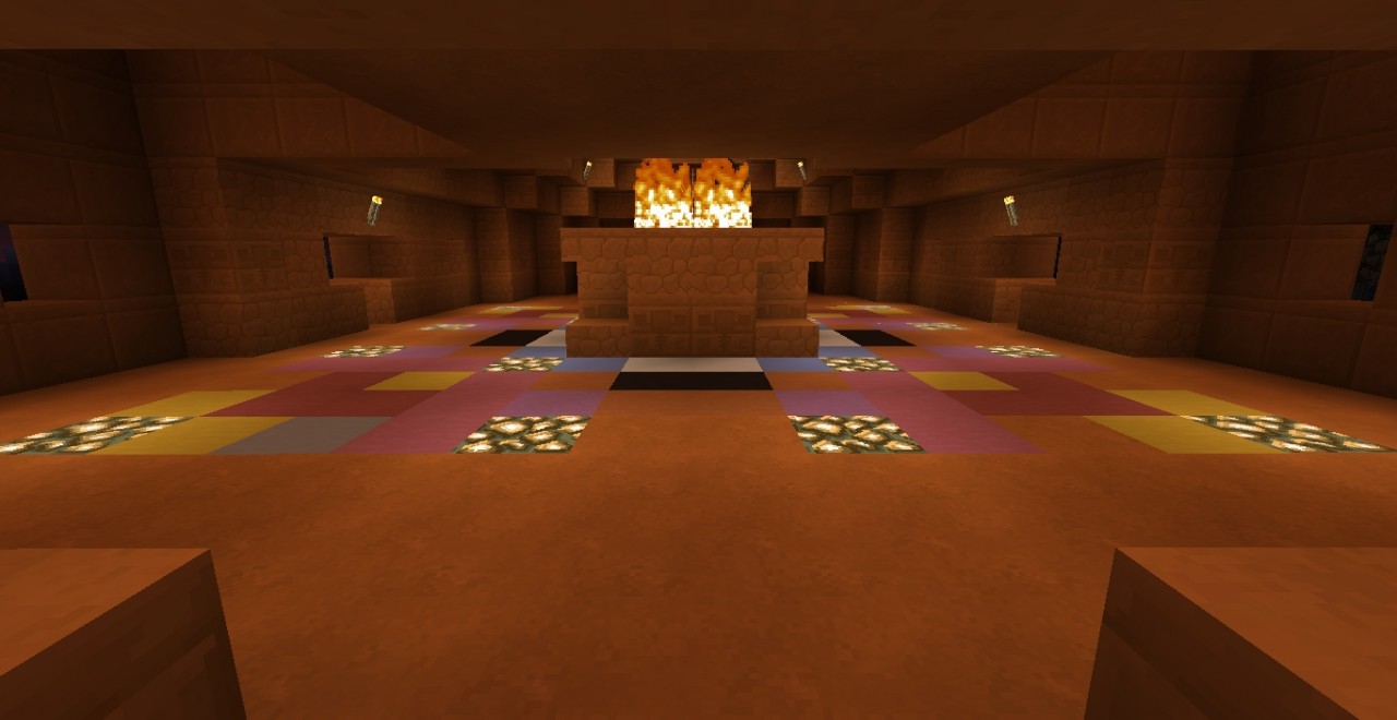 Mesa Temple Minecraft Map