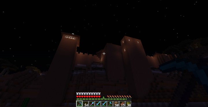 Mesa Castle Minecraft Map