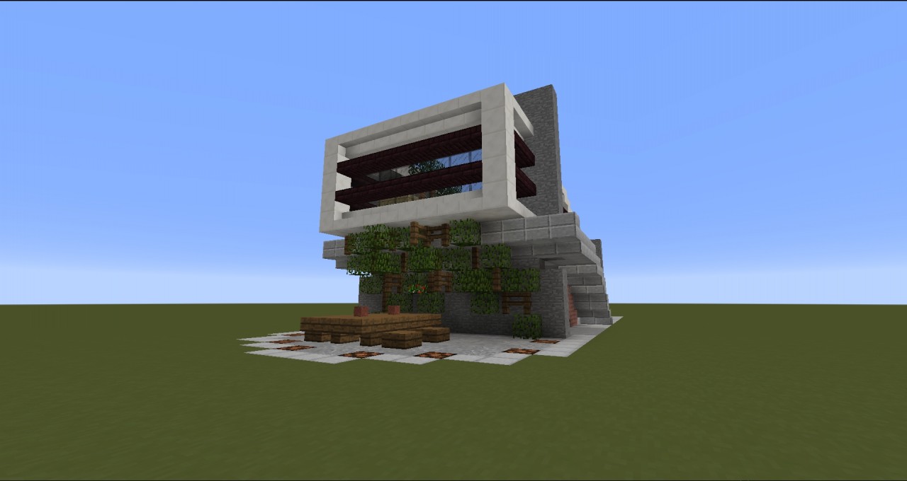 Wave Modern House Minecraft Map