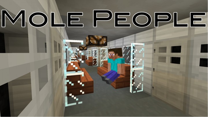 Mole People (Single Player Adventure Map) Minecraft Map