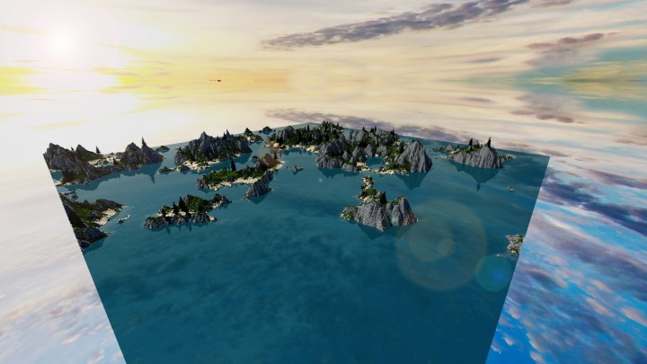 [VI] Pacific Islands - Custom Terrain (Mountains, Ocean, Islands, Trees ...