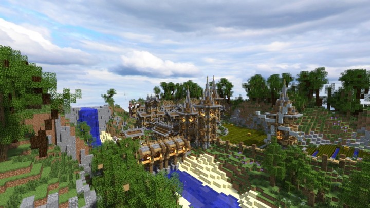 Rivertown Minecraft Map