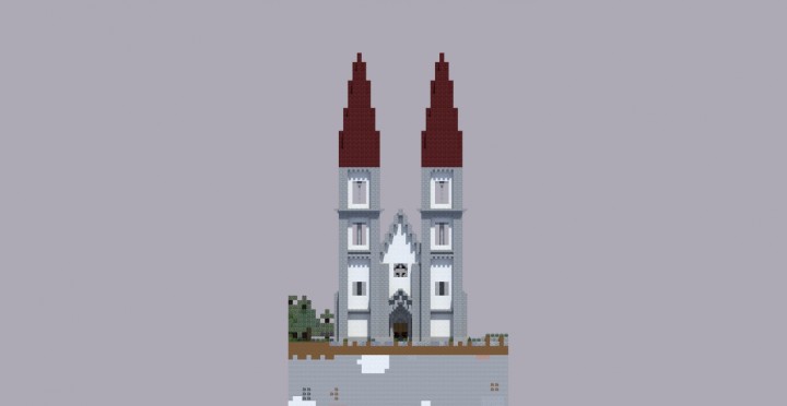 Hungarian romanesque church Minecraft Map