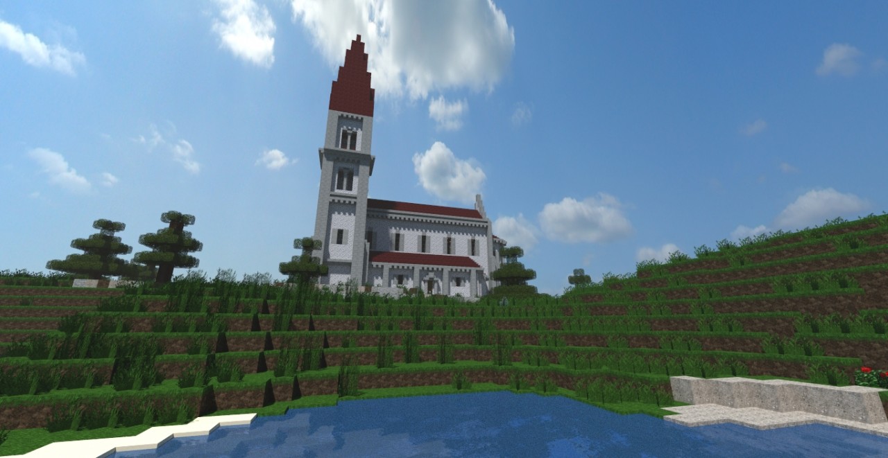Hungarian romanesque church Minecraft Map