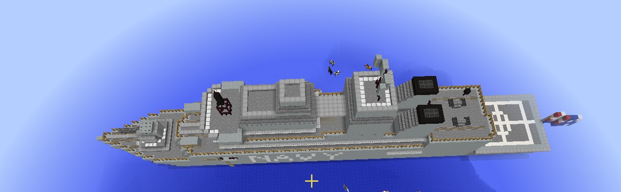 HMAS ANZAC Minecraft Map