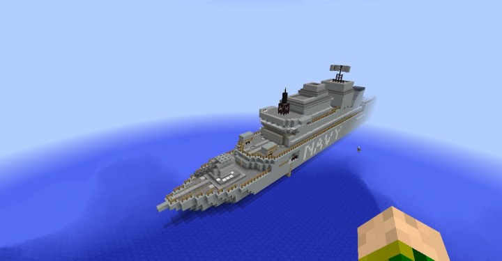 HMAS ANZAC Minecraft Map