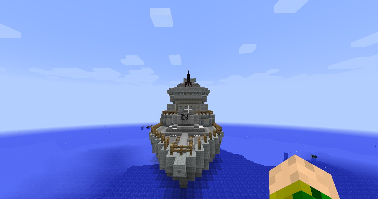 HMAS ANZAC Minecraft Map