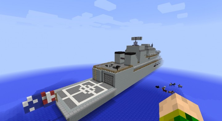 HMAS ANZAC Minecraft Map