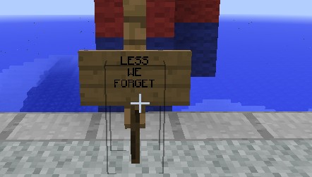 HMAS ANZAC Minecraft Map