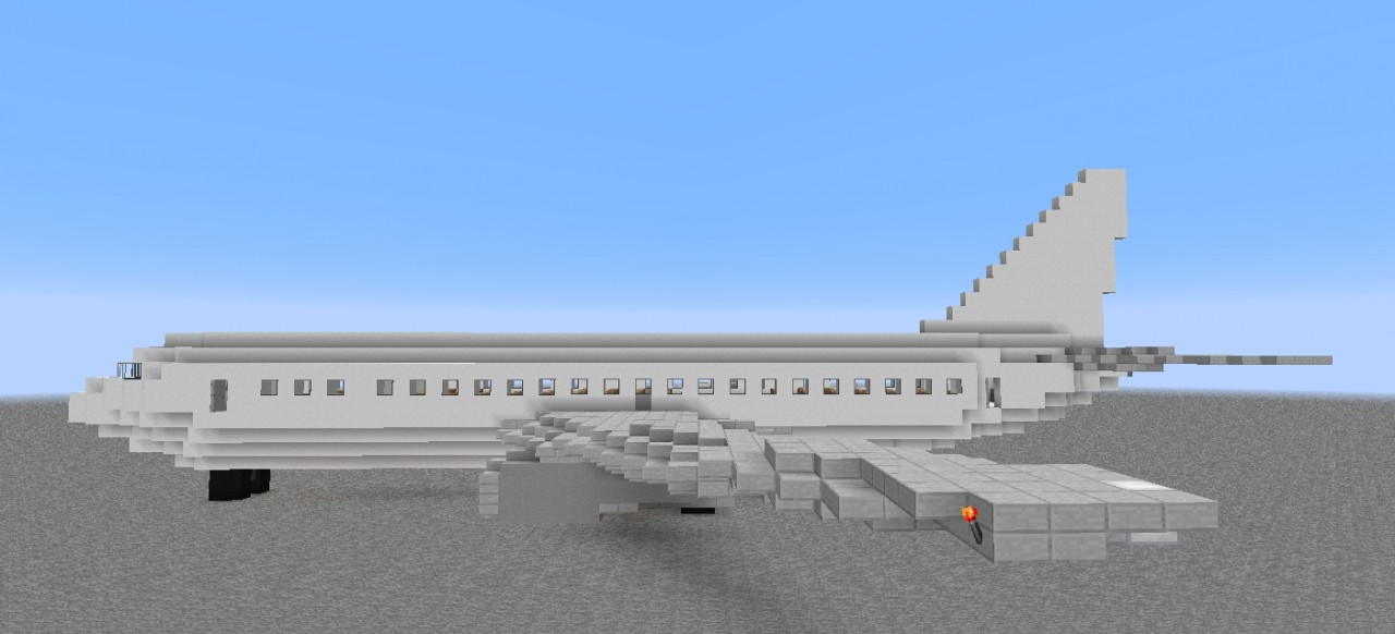 Boeing 737-200 UPDATED Version Minecraft Map