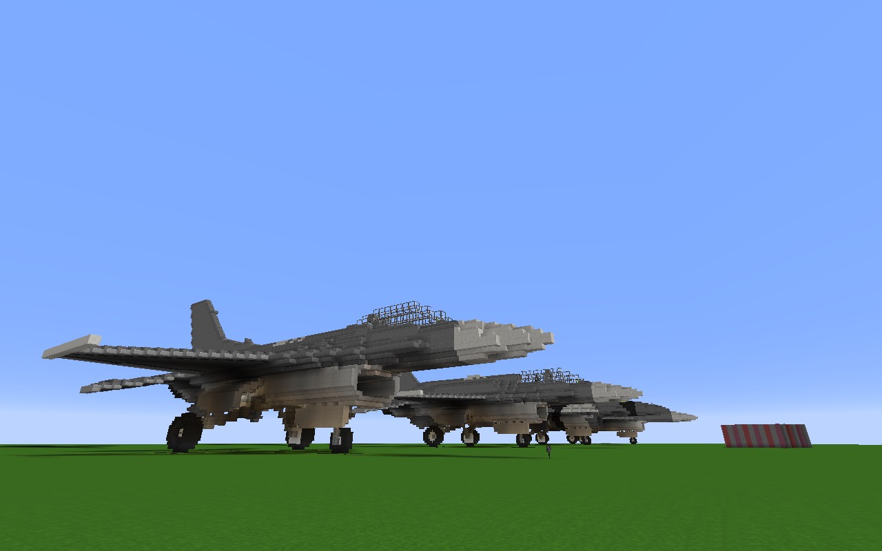 F-16 Fighter Jets [5:1] Minecraft Map