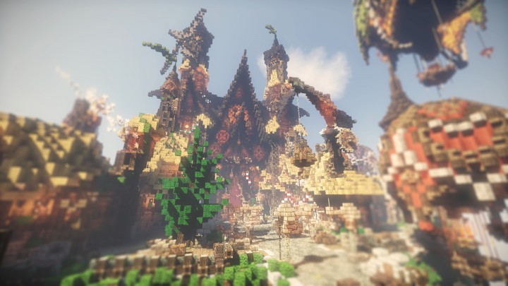 CreaTruth Main Spawn Minecraft Map