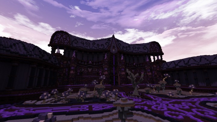 The wicked Flames - A small spawn build Minecraft Map