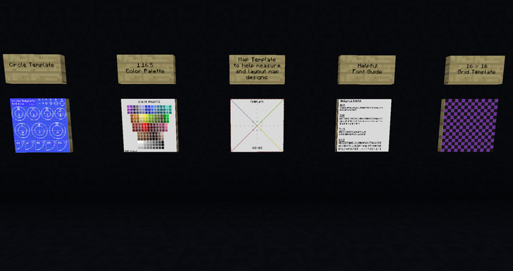 Map Art World (Decorative) Minecraft Map