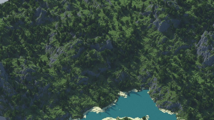 The Ascendants [A Collection of World Painter maps] Minecraft Map
