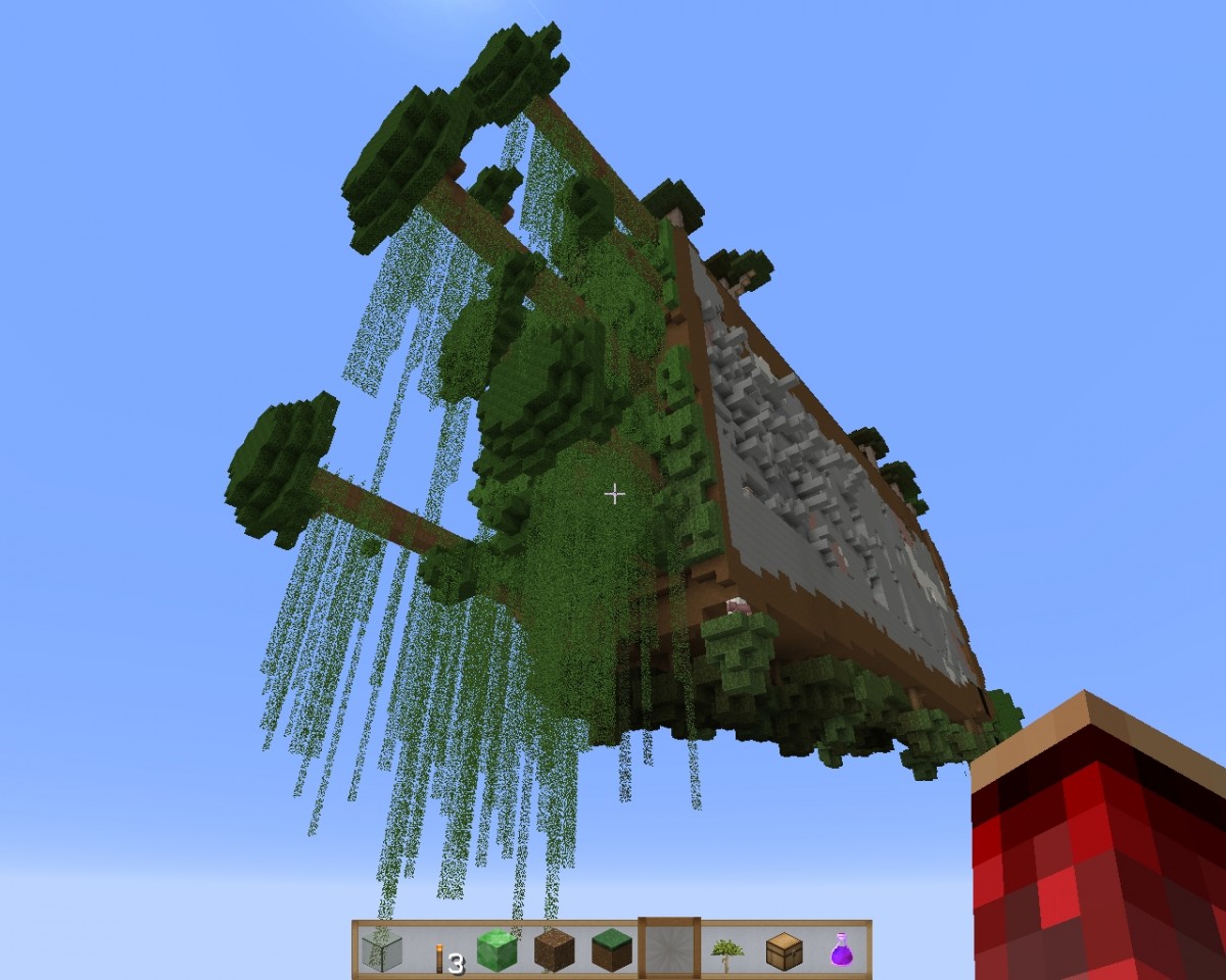 Topsy Turvy Skyblock by Krazyman999 Minecraft Map