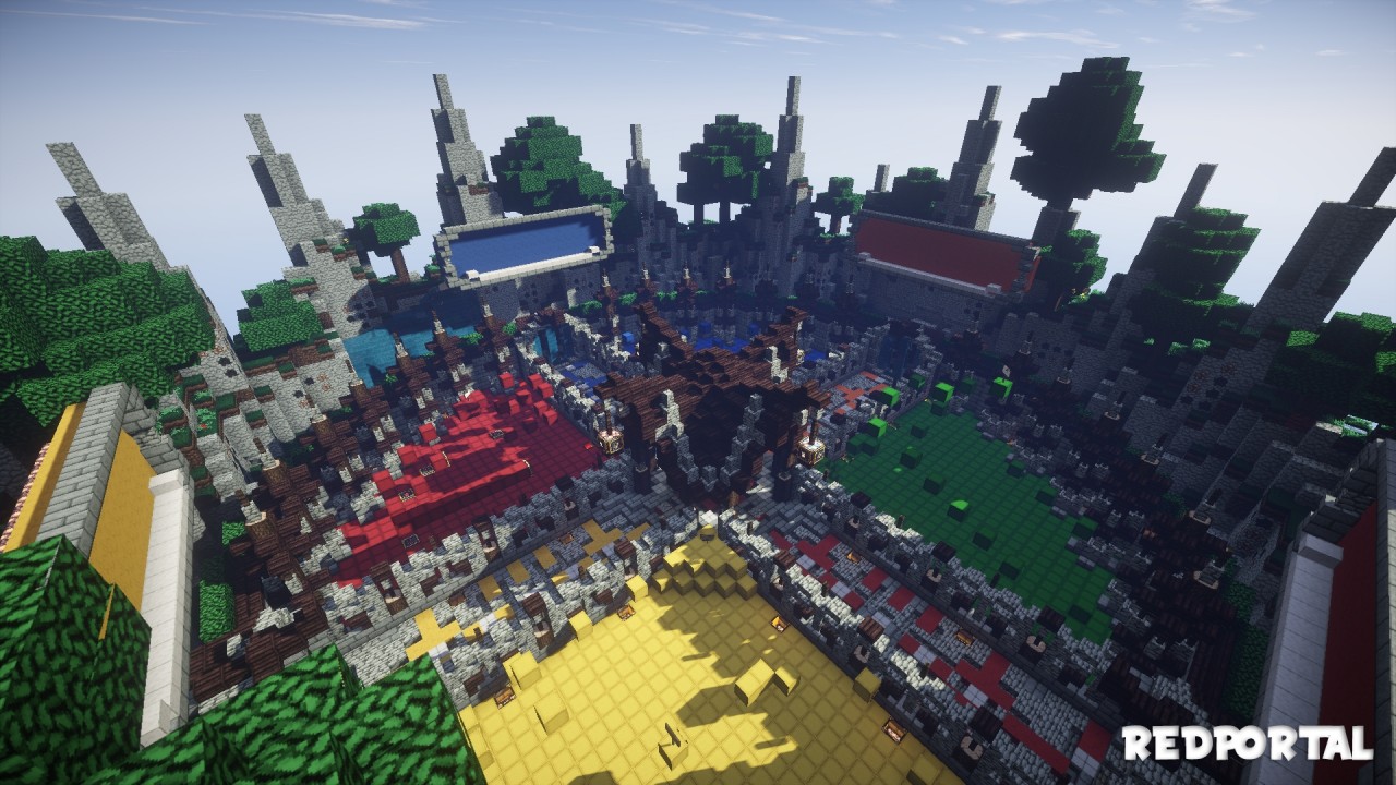 Spawn Build 2 (V2.0) Minecraft Map