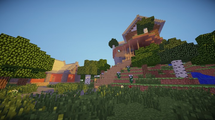 Simple Houses - Building Map Minecraft Map