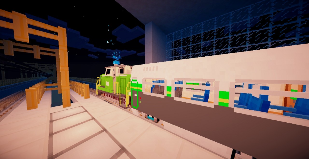 Trains Map 3 Light rail Project 1.5.2+ Minecraft Map