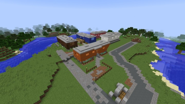Pixelreboot Trailer park Minecraft Map