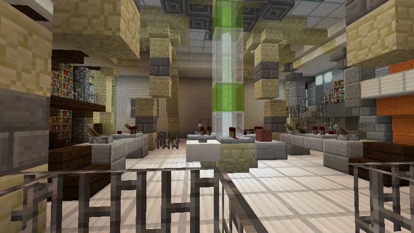 Custom Tardis console room Minecraft Map