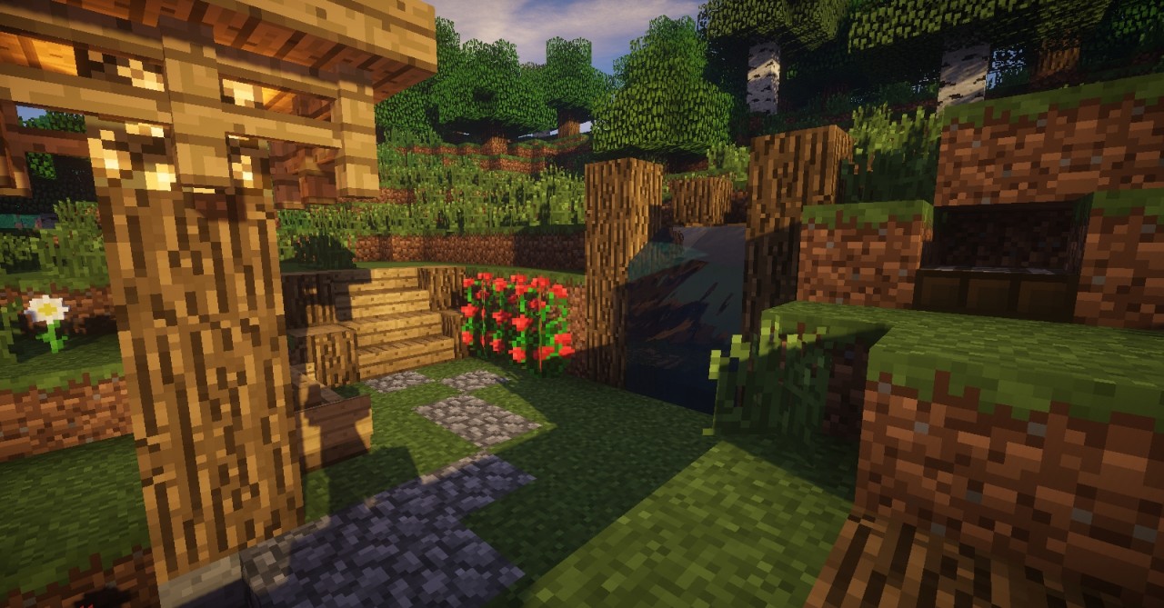 Naturalistic House Minecraft Map