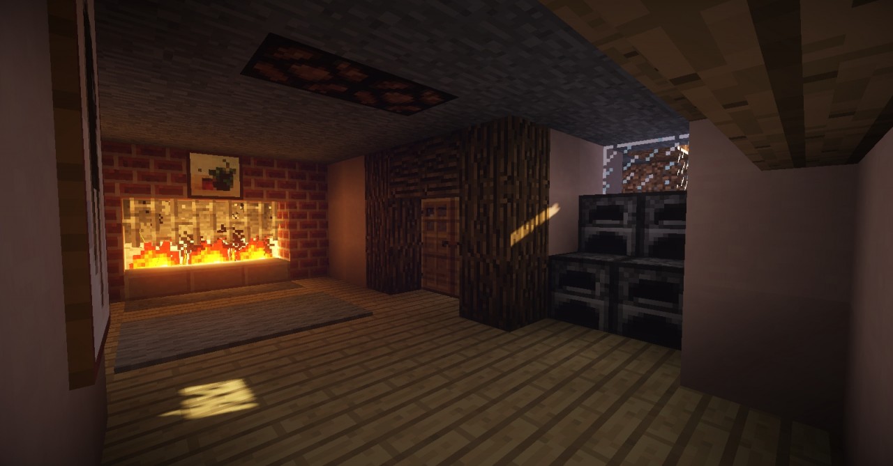 Naturalistic House Minecraft Map