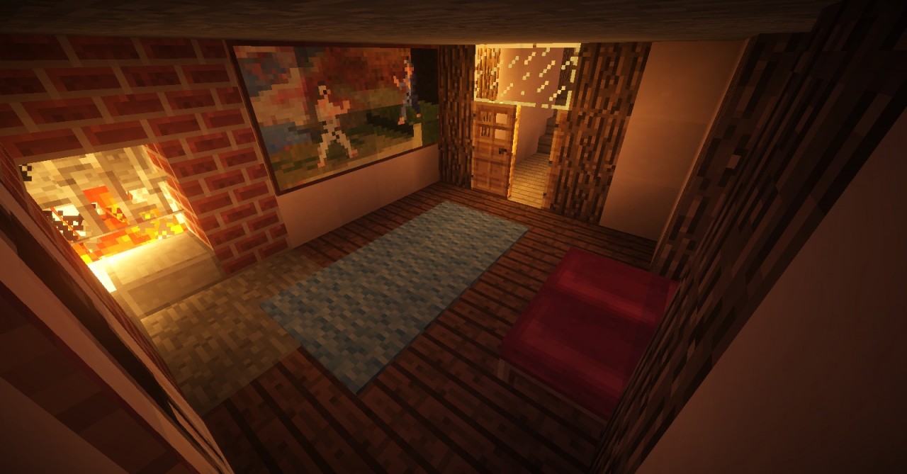 Naturalistic House Minecraft Map