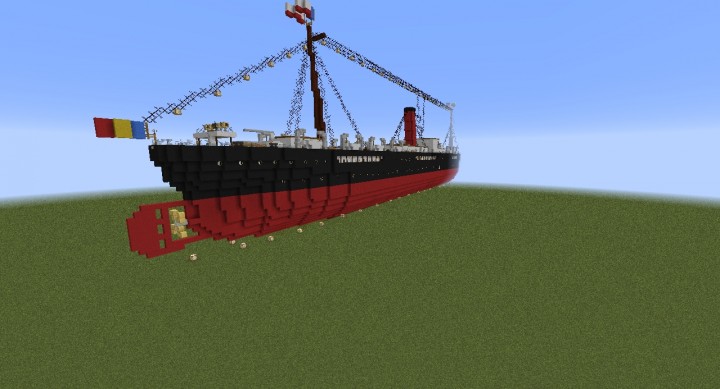 Steam Ship - SS Sultania Minecraft Map