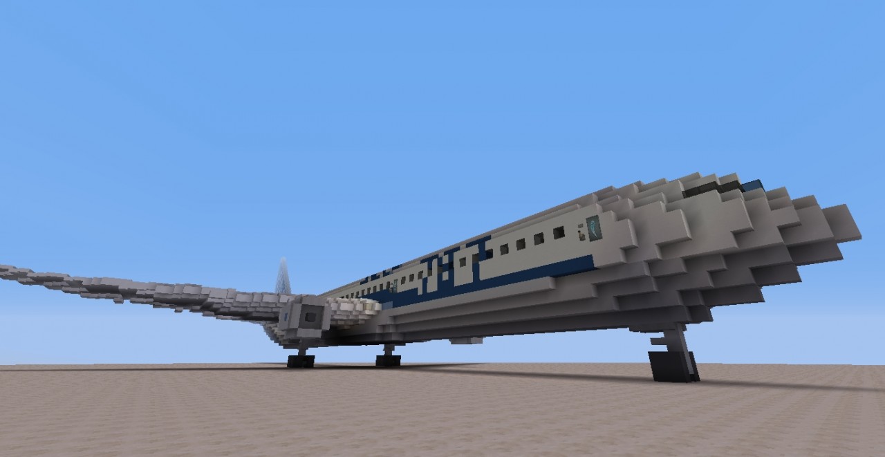 Boeing 787-8 | All Nippon Airways Minecraft Map