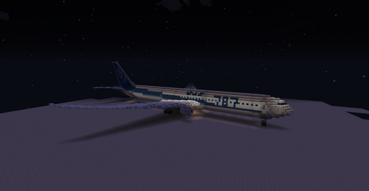 Boeing 787-8 | All Nippon Airways Minecraft Map