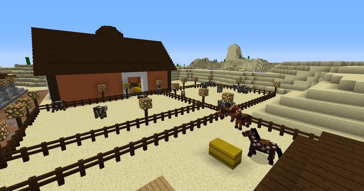 Oak Creek :: Old West Town (Survival Mode) Minecraft Map