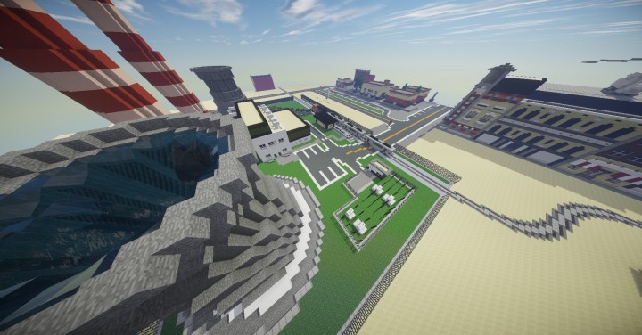 【Operation Infinite Ocean】 - Coal Power Plant Minecraft Map