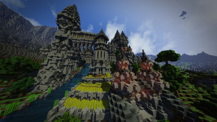 Ireleth - The Mountain Keep Minecraft Project