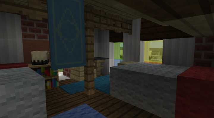 Slightly oversized gypsy wagons Minecraft Map