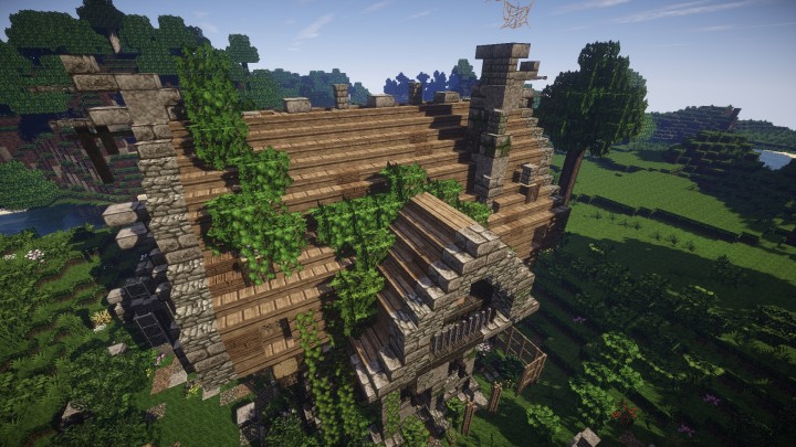 Medieval Watermill Minecraft Map