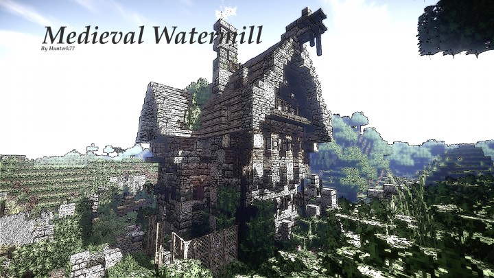 Medieval Watermill Minecraft Map