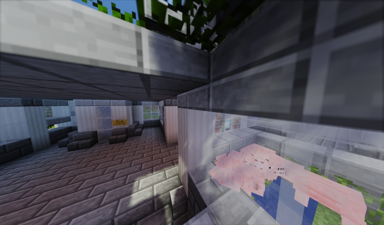 Overgrown Lab Minecraft Map